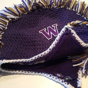 Licensed UW Huskies Mohawk Hat Huskies Team Spirit Hat Husky | Etsy