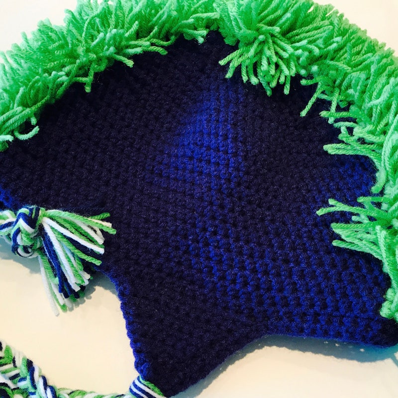 Crochet Mohawk Hat - Etsy
