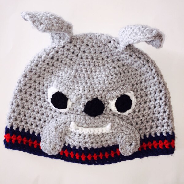 Bulldog Hat - Etsy