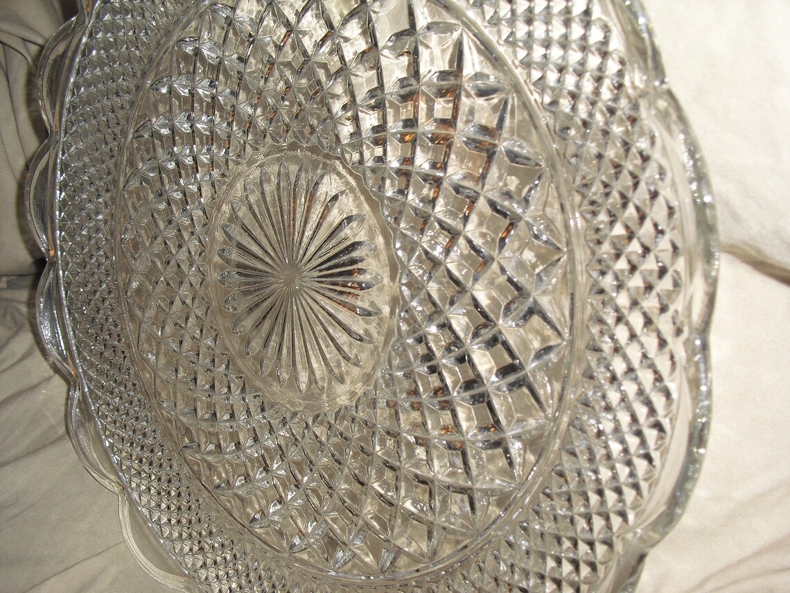 Lead Crystal Platter at Jeremy Sanchez blog