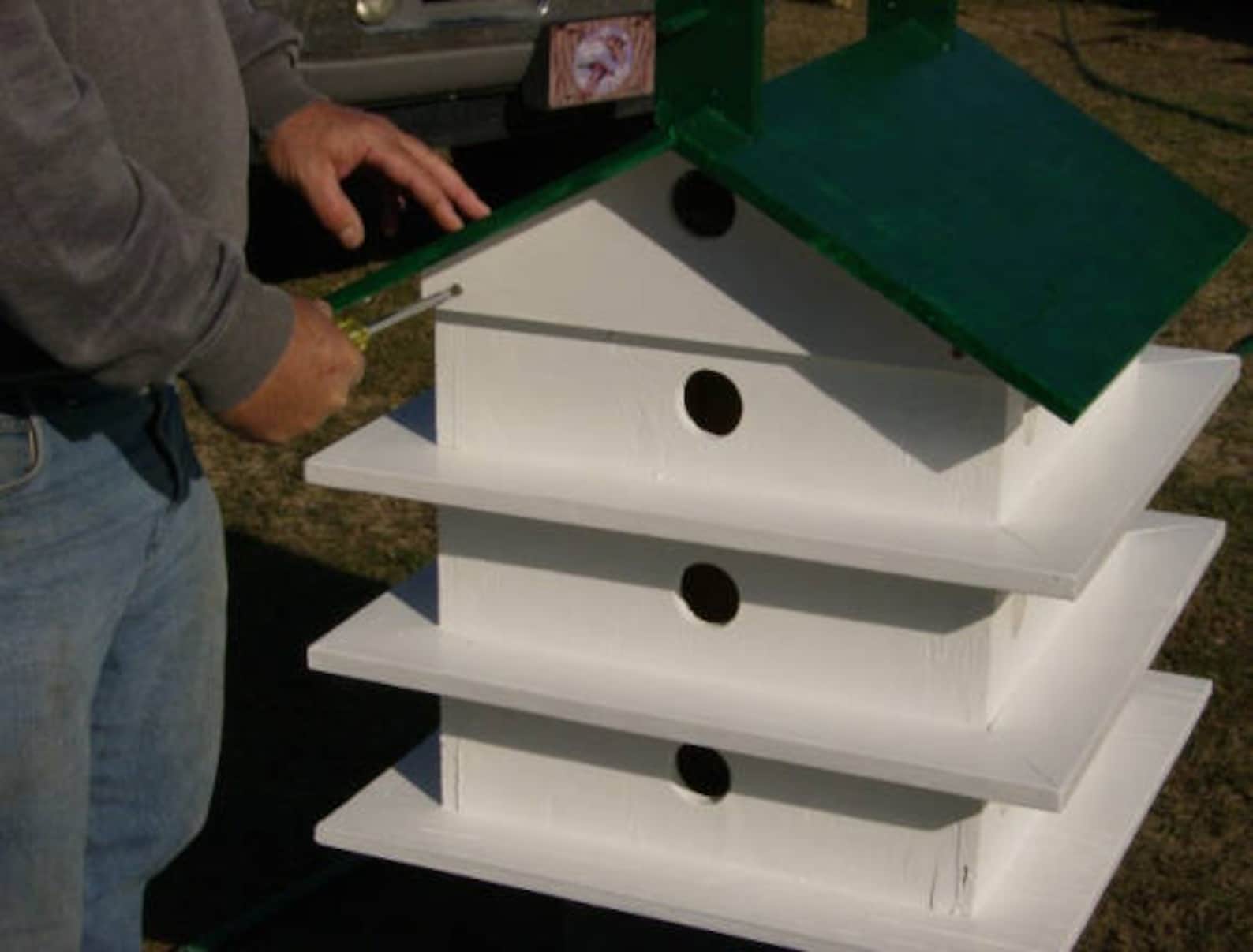 Purple Martin Home 16 Chambers, Barn Style - Etsy