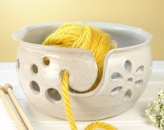 Yarn Bowl, Knitting Bowl, Oval Yarn Bowl, Yarn Bowl Ceramic, Yarn Bowl ...