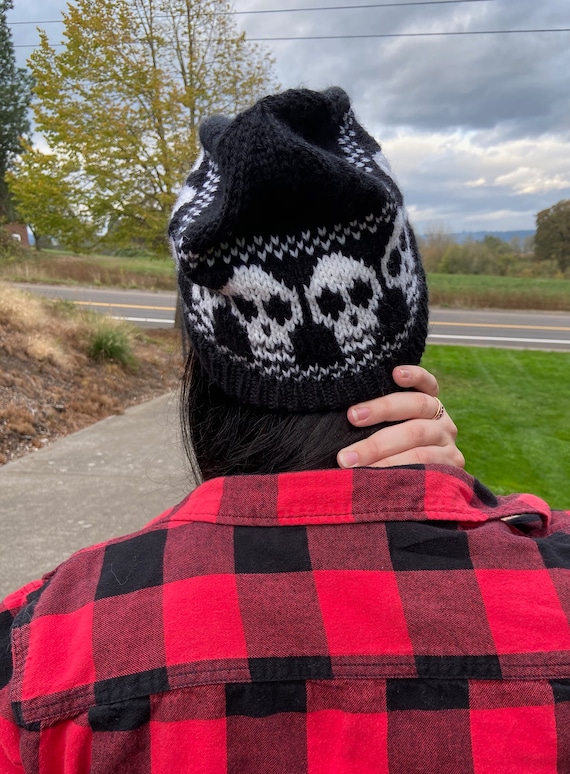 Knit Skull Pattern