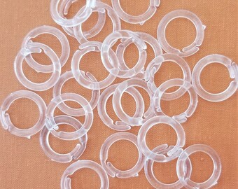 Plastic Split Rings | Etsy