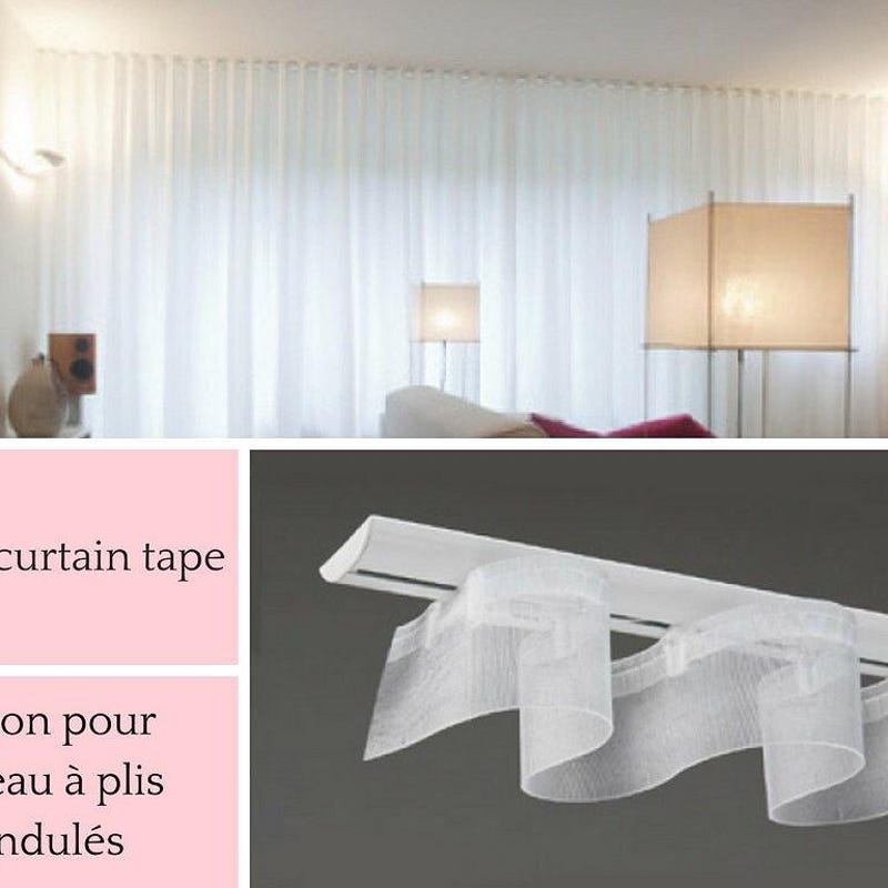 Sheer Curtain Header Tape - Etsy