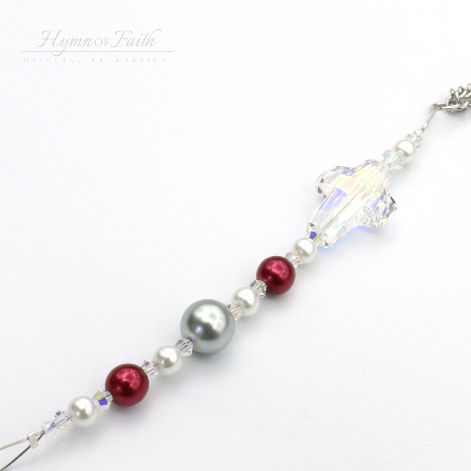 Christian Car Accessory With Crystal Cross Christian Car - Etsy