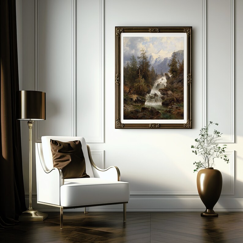 Vintage Rustic Hunting Art Hunter Print Antique Wall Art - Etsy