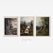 Vintage Hunting Gallery Wall | Set of 9 | Stag Hunter Art | Man Cave ...