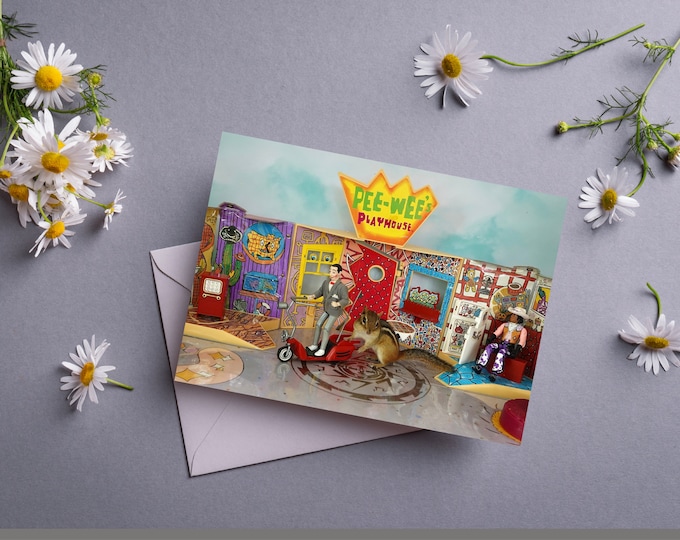 Vintage 1988 Pee-wee Herman Pee-wee's Playhouse Fun Pak Trading Cards ...