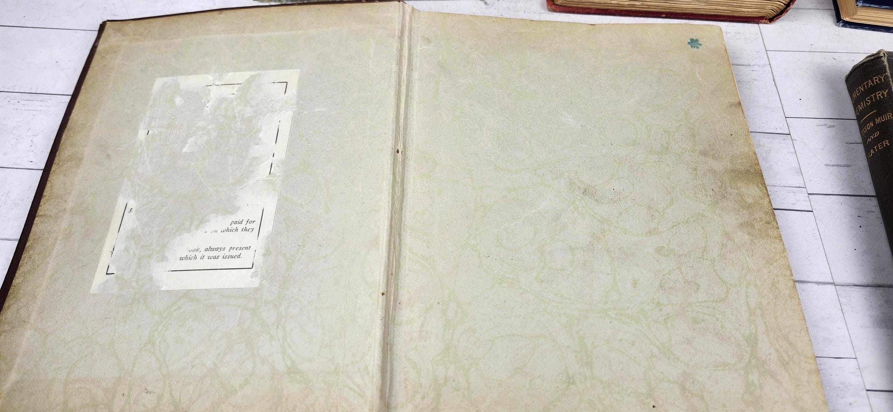 Vintage Textbook and Book Set of 5: Office Old Books Decor Display - Etsy