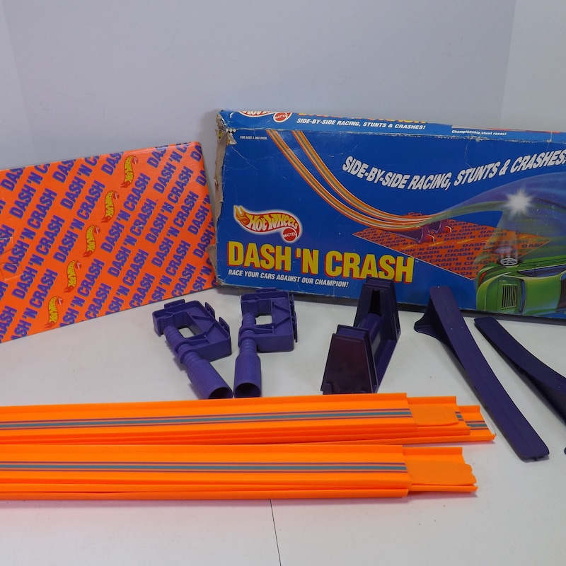 Vintage Hot Wheels Track Set - Etsy
