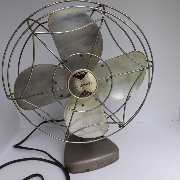 Metal Table Fan - Etsy