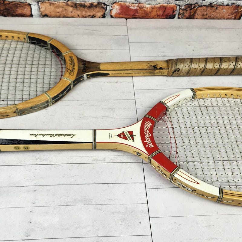 Vintage Tennis Rackets - Etsy