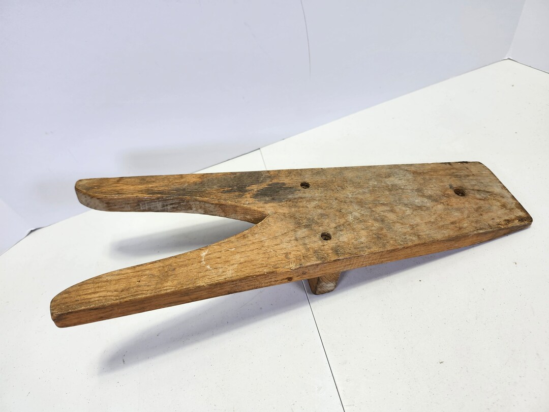 Wooden Boot Jack, Vintage, Old, Outdoor, Decorative, Decor Decoration ...