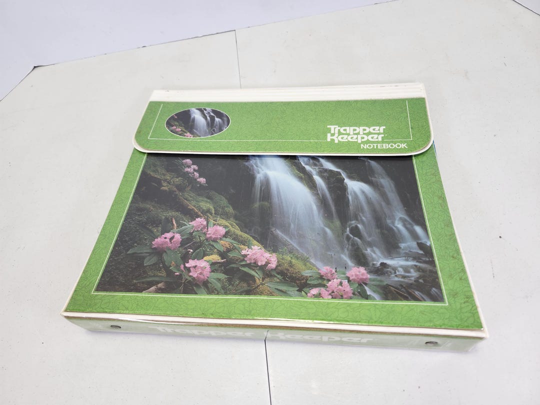 Trapper Keeper, Waterfall Green, Portfolio, Sleeve, Folder, 3 Ring ...