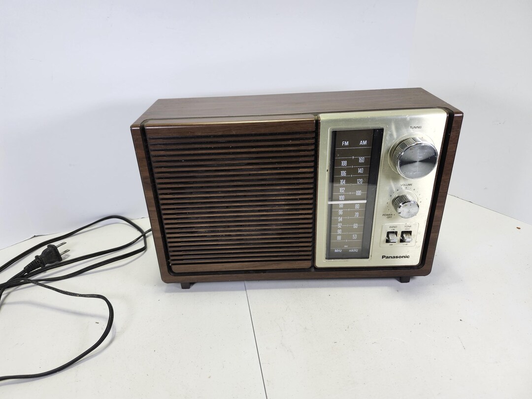 Panasonic Radio, Model Re-6280 Vintage Electronic, Retro, Mid Century ...