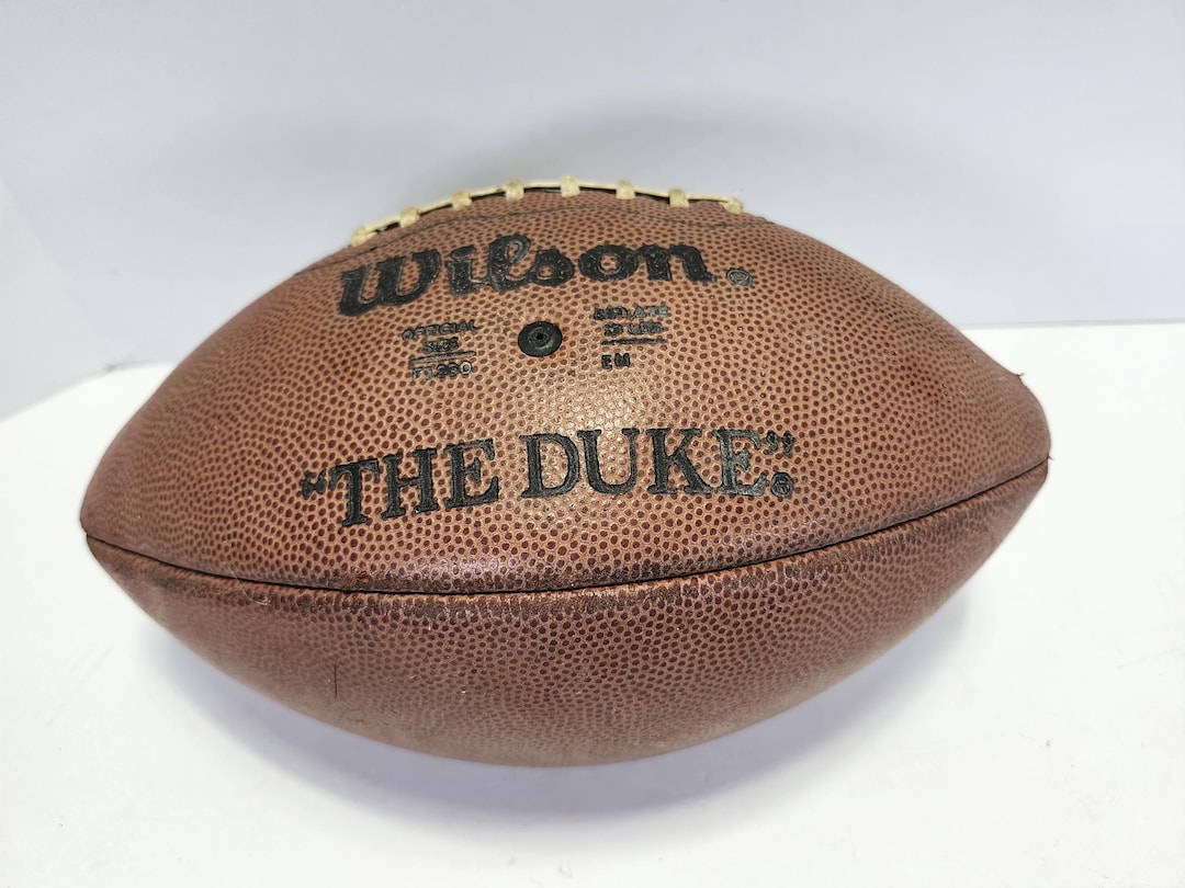 Wilson the Duke Football, Vintage, Sports, Decor Decoration, Man Cave ...