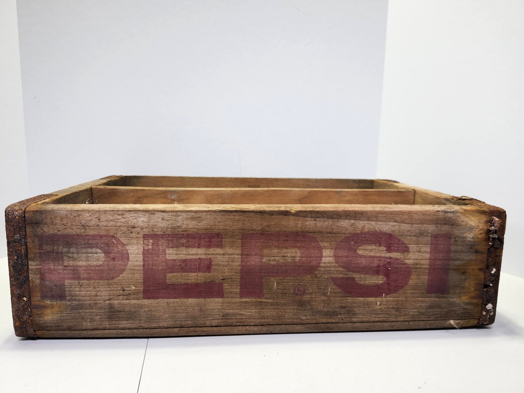 Pepsi Crate, Box, Vintage Retro, Wooden, Container, Storage, Display ...