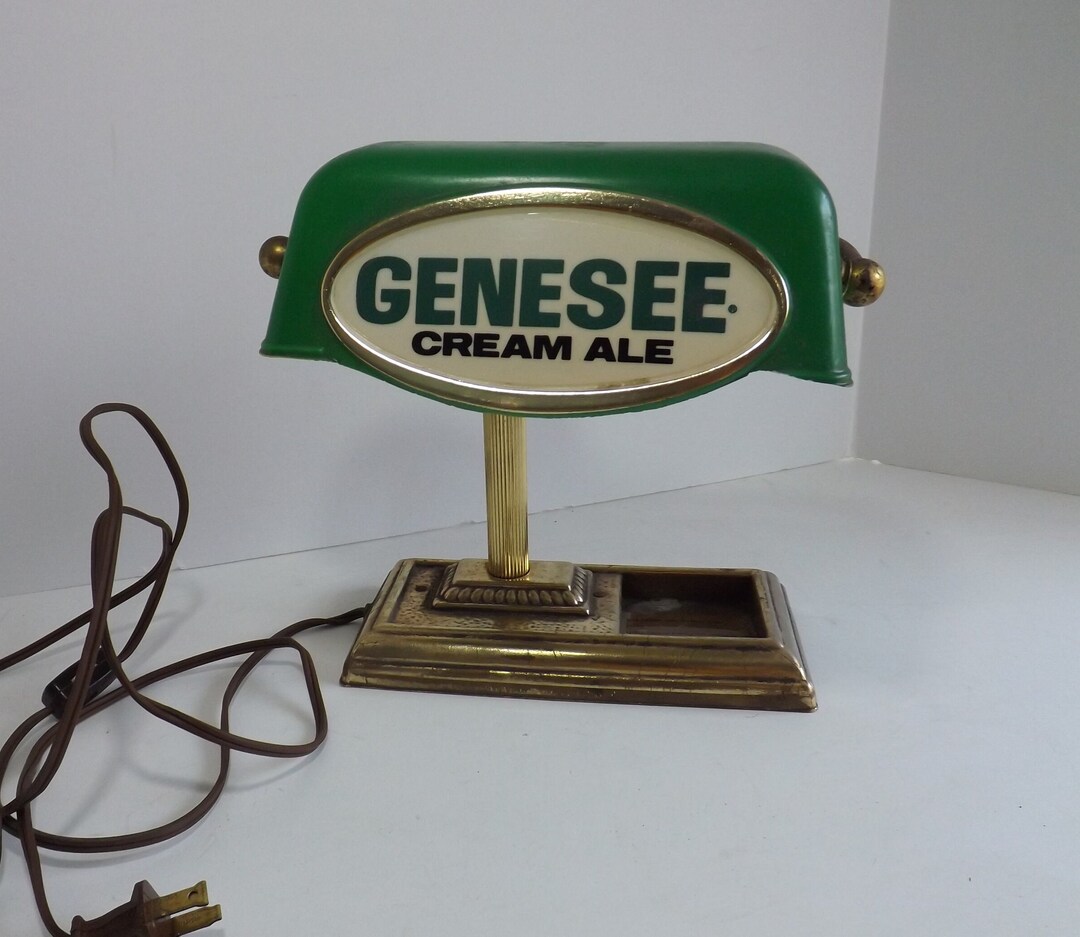 Genese Cream Ale Cash Register Light, Bar Lamp, 5043, Vintage Decor ...