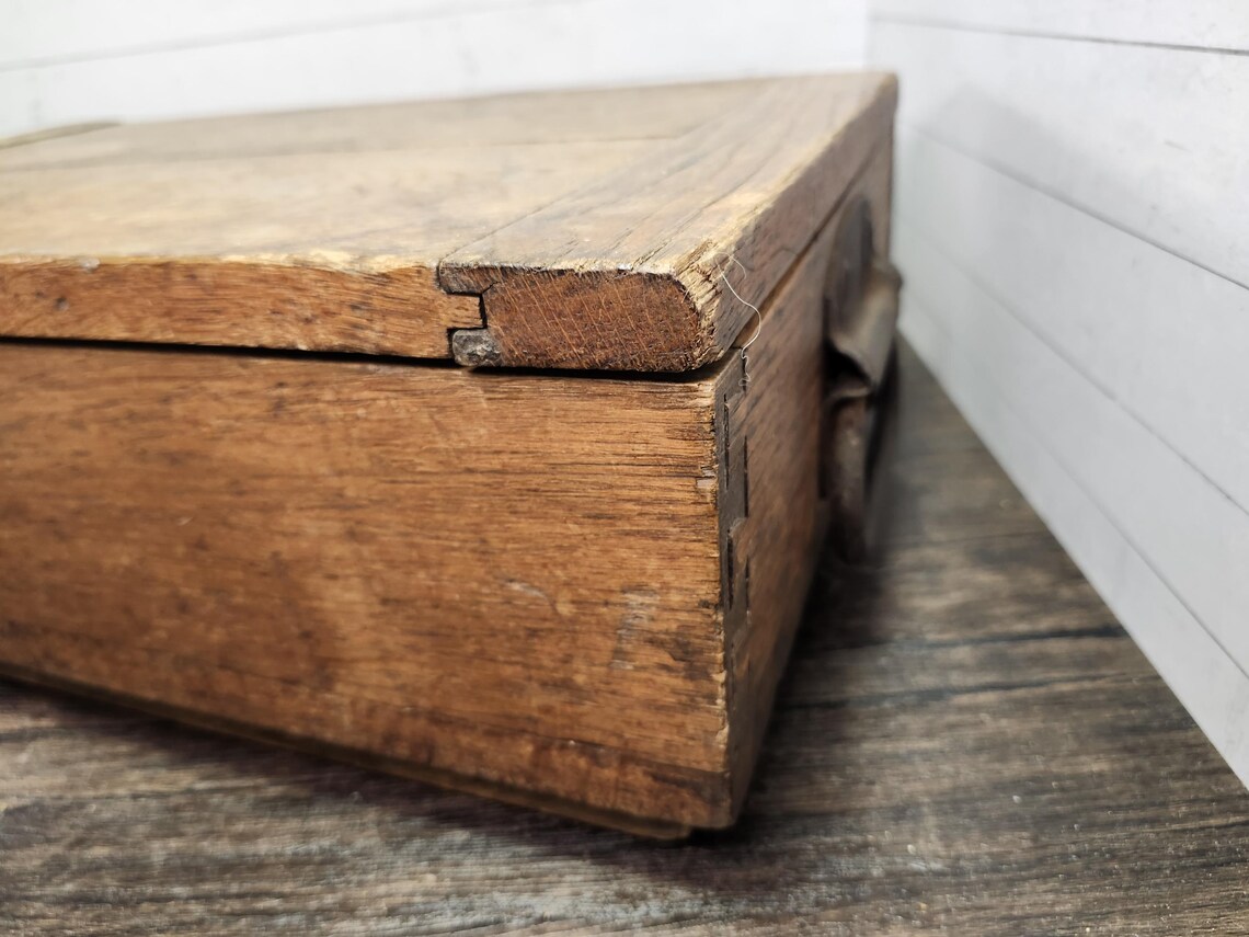 Vintage Torpedo Parts Wooden Chest: Rustic Industrial Storage - Etsy