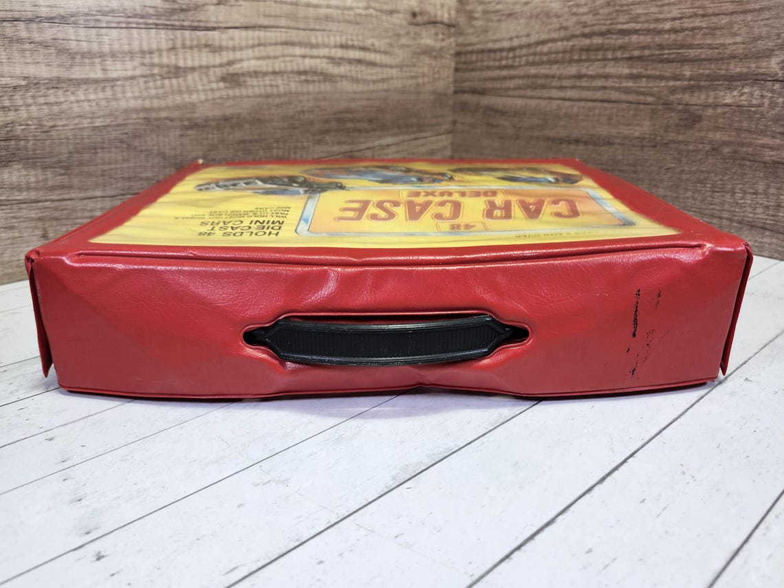 Vintage Tara Toy Car Case: Holds 48 Diecast Cars, Man Cave Display - Etsy