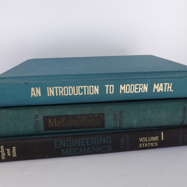 Vintage Math Book - Etsy