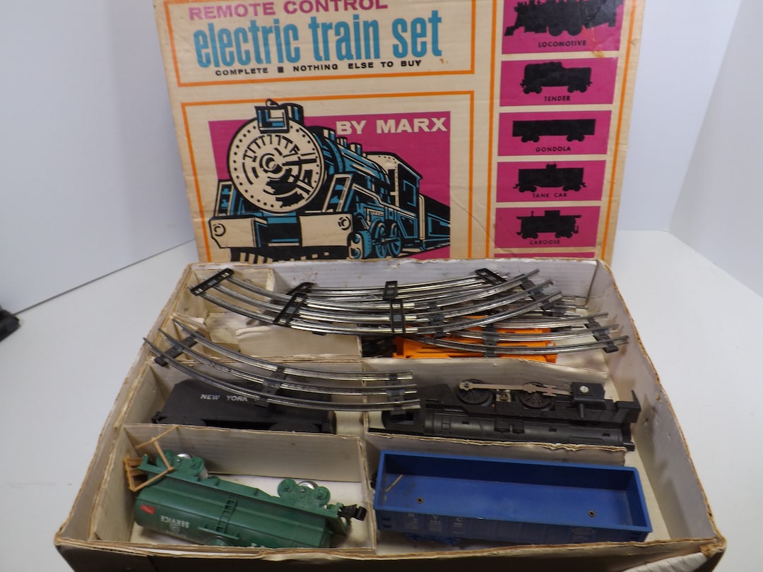 Marx Electric Train Set 4605, Box, Toy, Railroad Vintage, Display ...