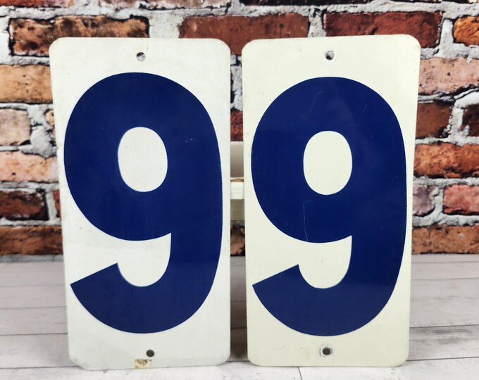 ON HOLD* Vintage Metal Gas Station Price Signs: Man Cave Garage Decor ...