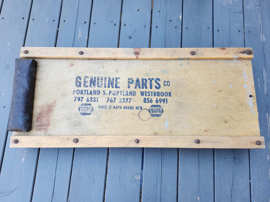 Vintage Mechanic Creeper: Napa Auto Parts Garage Decor - Etsy