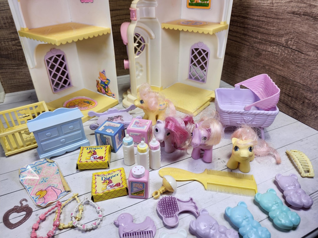 My Little Pony Lullaby Nursery Parts With Ponies, 1980s, House, Vintage ...
