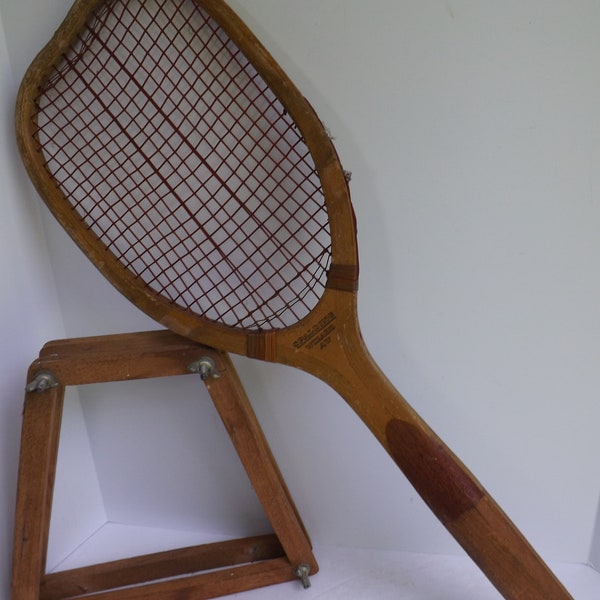 Wooden Tennis Racket - Etsy