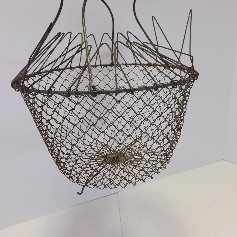 Collapsible Wire Egg Basket - Etsy