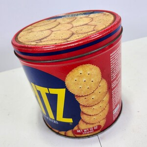 Ritz Cracker Keeper 1982 Cracker Tin, Vintage, Storage, Kitchen Decor ...