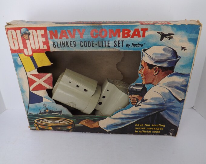 GI Joe Navy Combat Blinker Code Lite Set 1960s 60s 1966 - Etsy