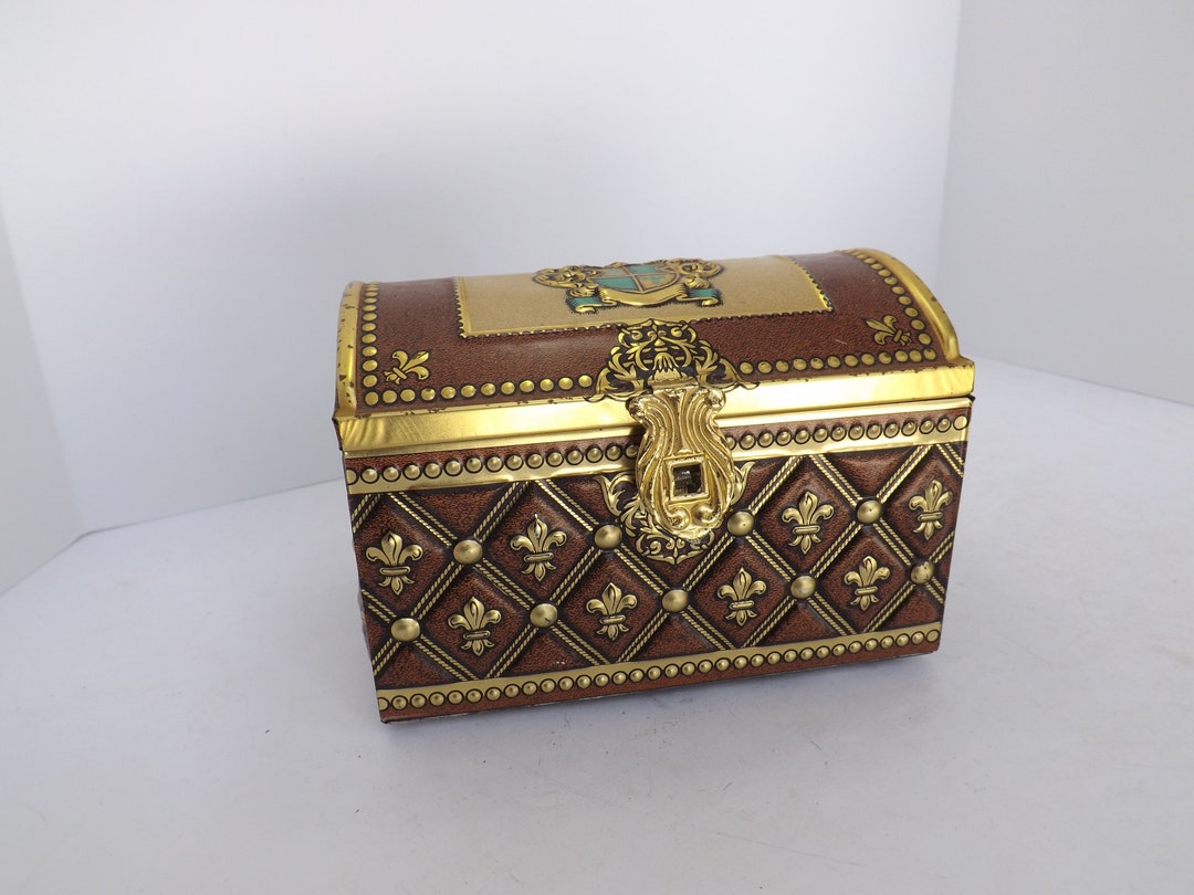 Tin Made in Western Germany Biscuit Vintage Rustic - Etsy