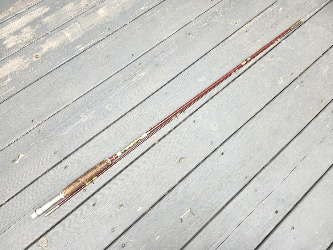 Betts Fishing Pole, Rod, Vintage, Fly, Decoration, Camp Cabin, Lodge ...
