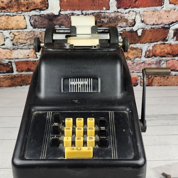 Antique Adding Machine - Etsy