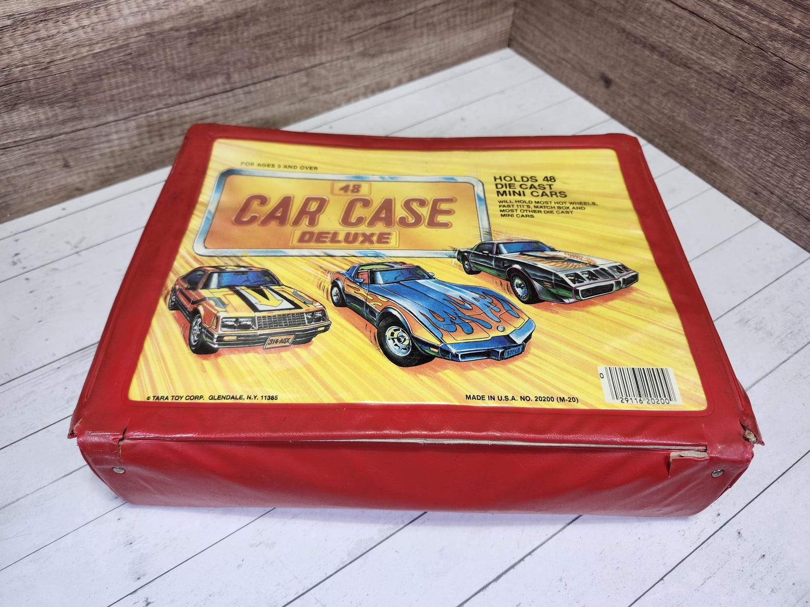 Vintage Tara Toy Car Case: Holds 48 Diecast Cars, Man Cave Display - Etsy