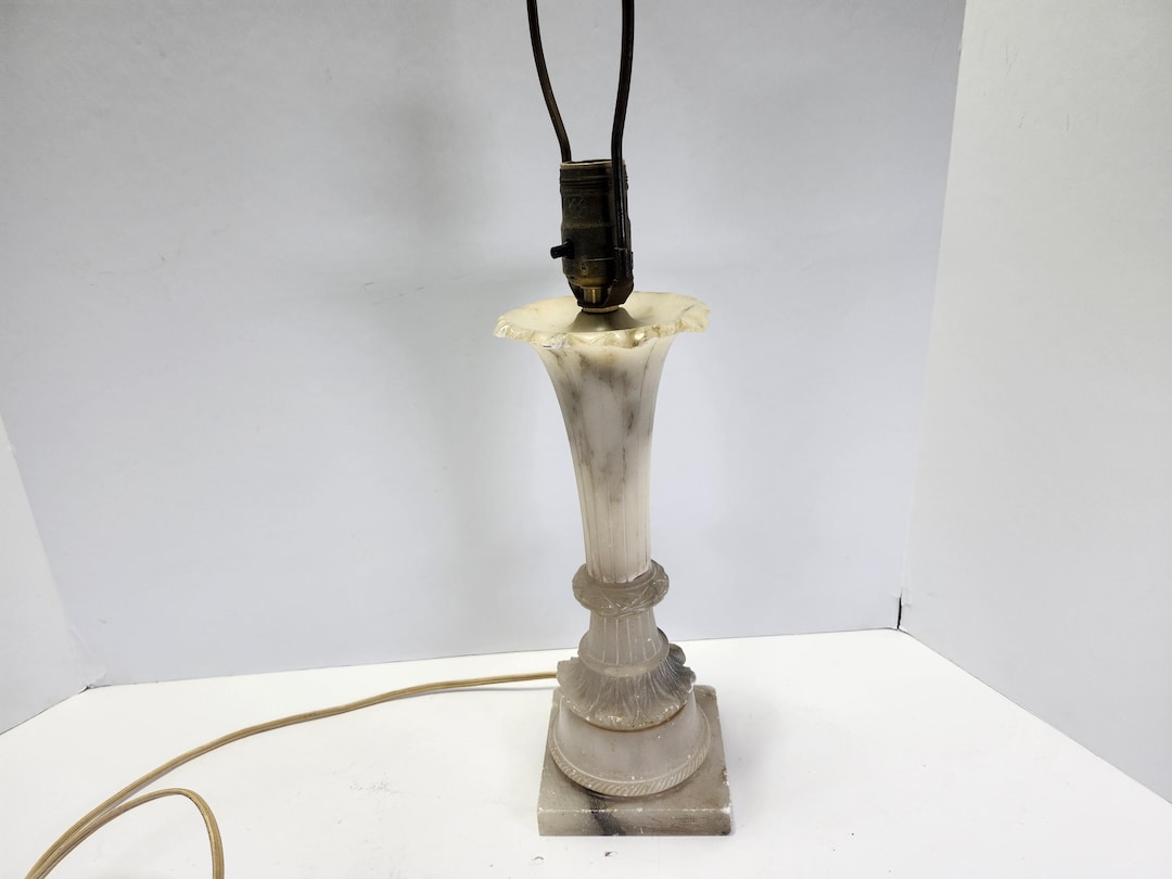 Vintage Table Lamp Base, Ornate Decoration, Living Room, Small Bedside ...