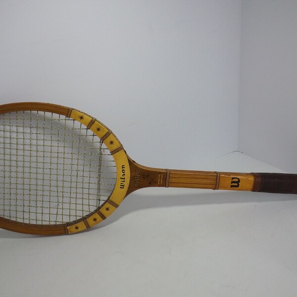 Wood Tennis Racket - Etsy