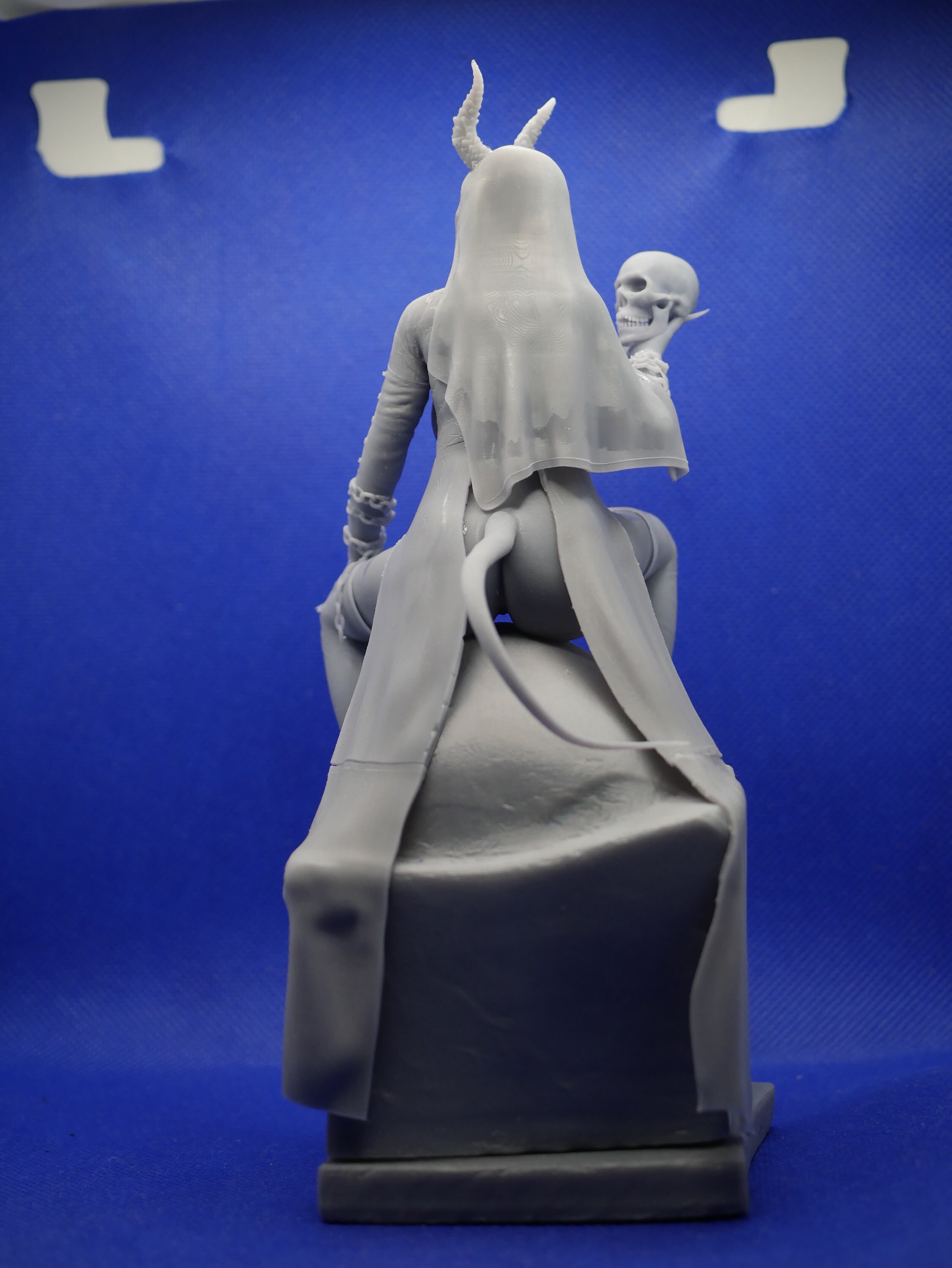 Halloween Succubus Demon Origonal Erotic Figurine Nsfw 3d Printed 200mm Etsy