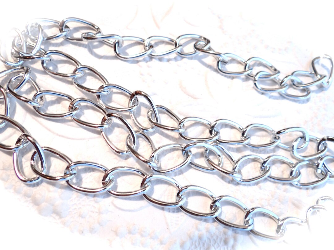 Aluminum Chain Jewelry Supplies Craft Supplies AP-154 - Etsy