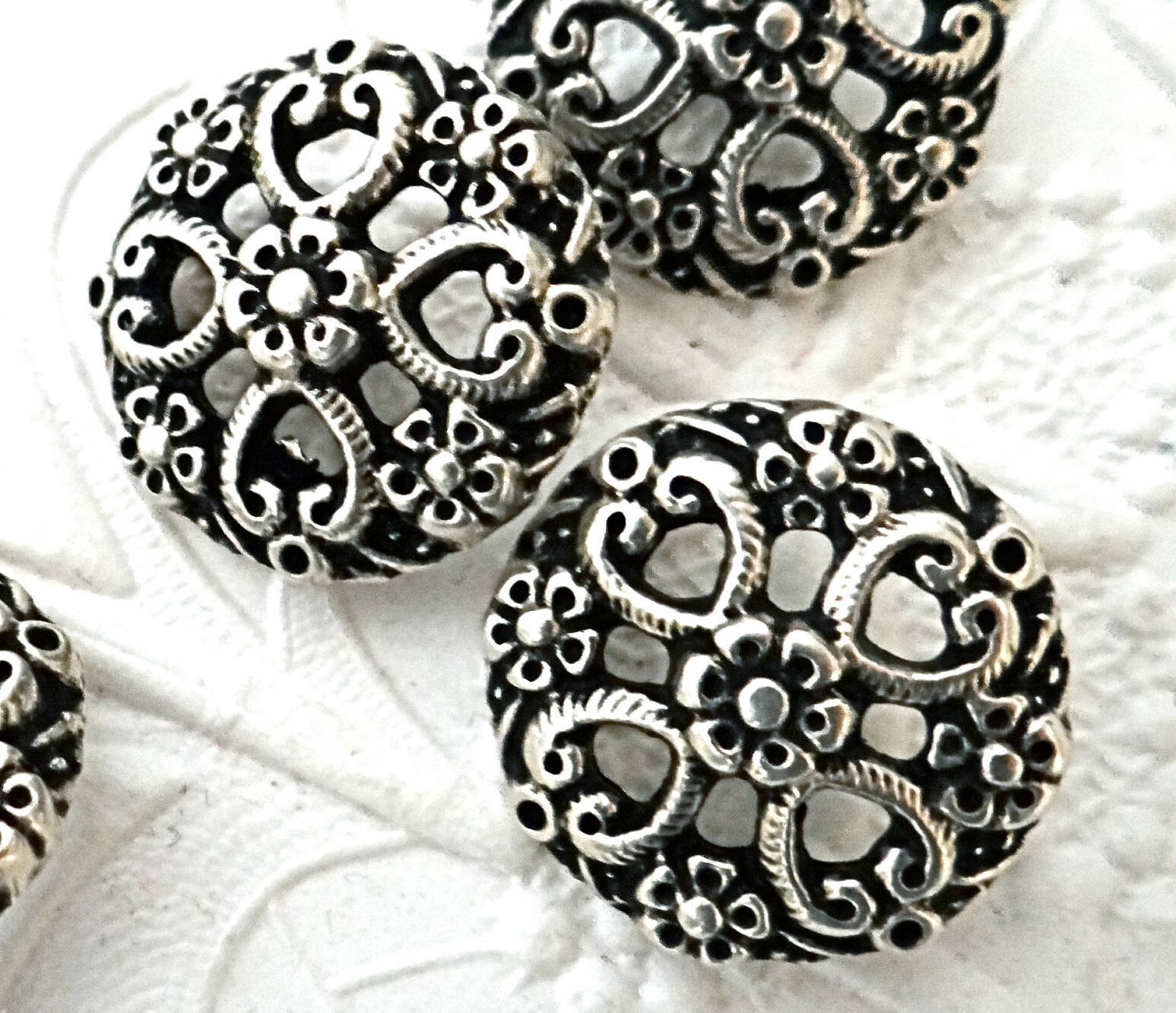 Pewter Cast Buttons 4 Costume Buttons Sewing Shoe Making - Etsy