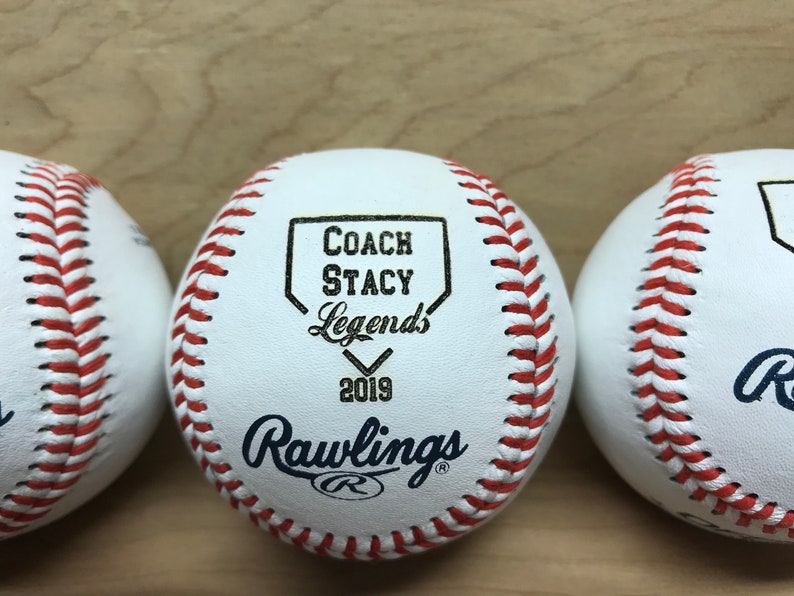 Baseball Coach's Gift Engraved Baseball | Etsy