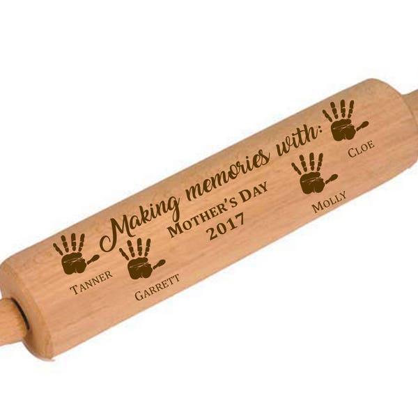 Engraved Rolling Pin - Etsy