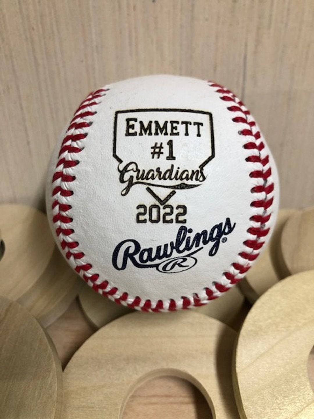 Personalized Engraved Baseball Gift - Player Name, Player Number, Team ...