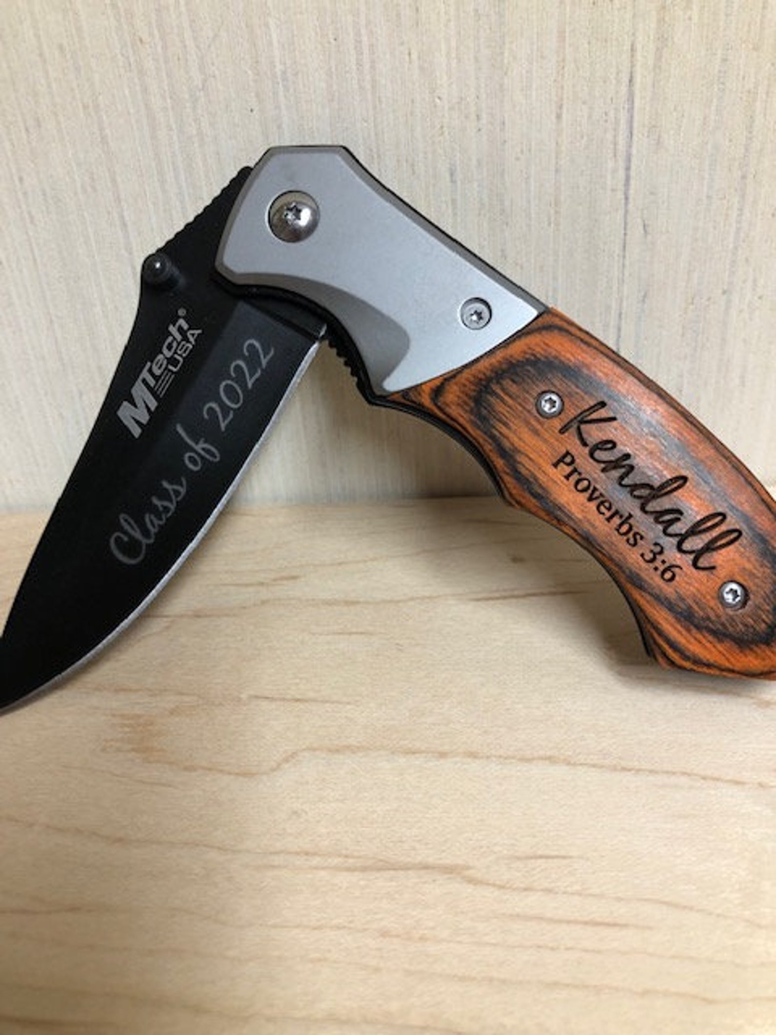 Graduation Gift Personalized Folding Knife - Class of 2025 - First Name ...