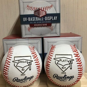 Graduate Senior Engraved Personalized Baseball Gift - Etsy