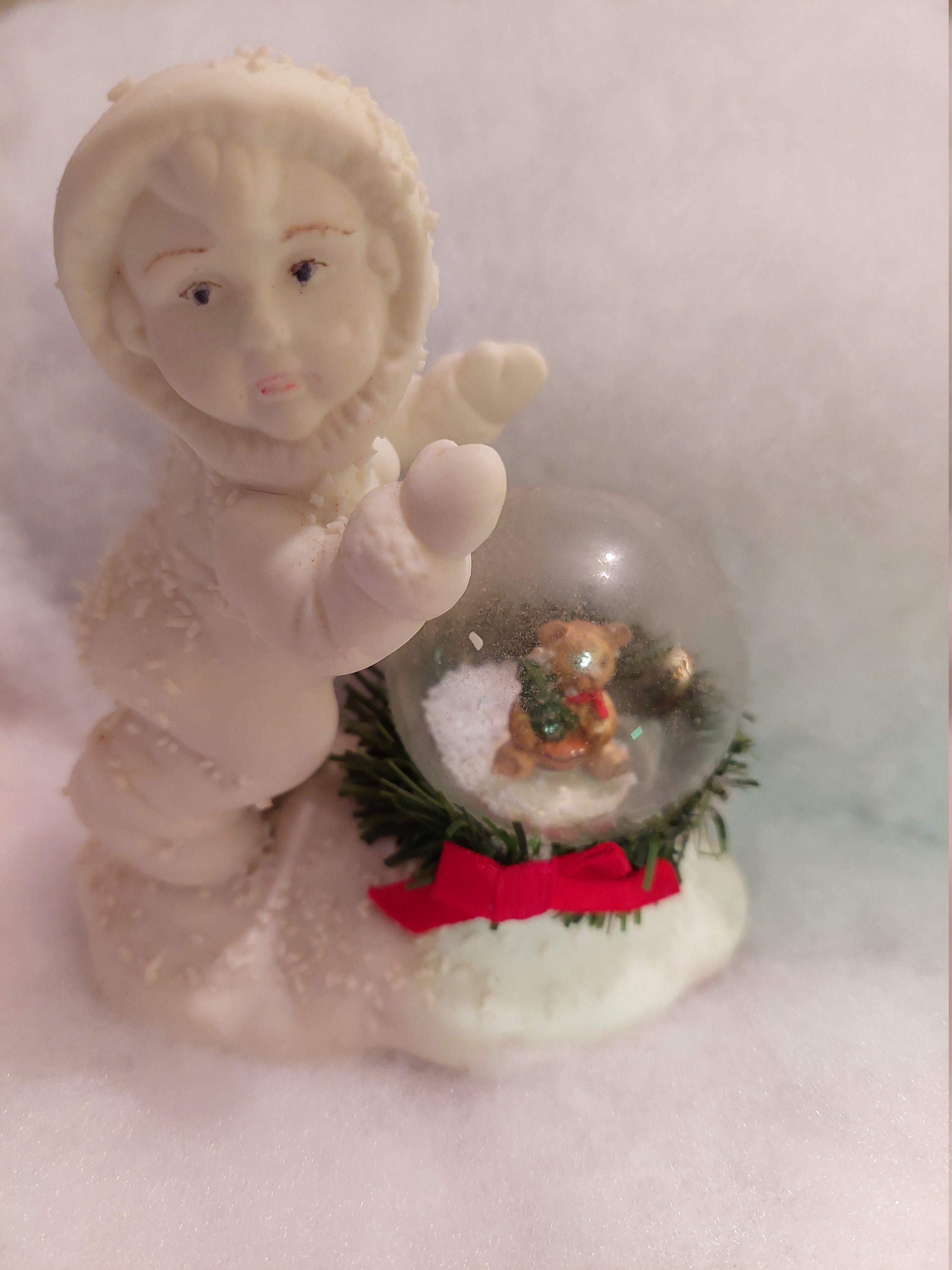 Collectibles Art & Collectibles Vintage Porcelain Snow Baby Figurine ...