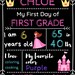Editable First Day of School Sign Instant Download Printable PDF ...